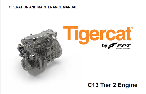 TigerCat Engines FPT C13 C87 N45 N67 T2 T4F Operator,
