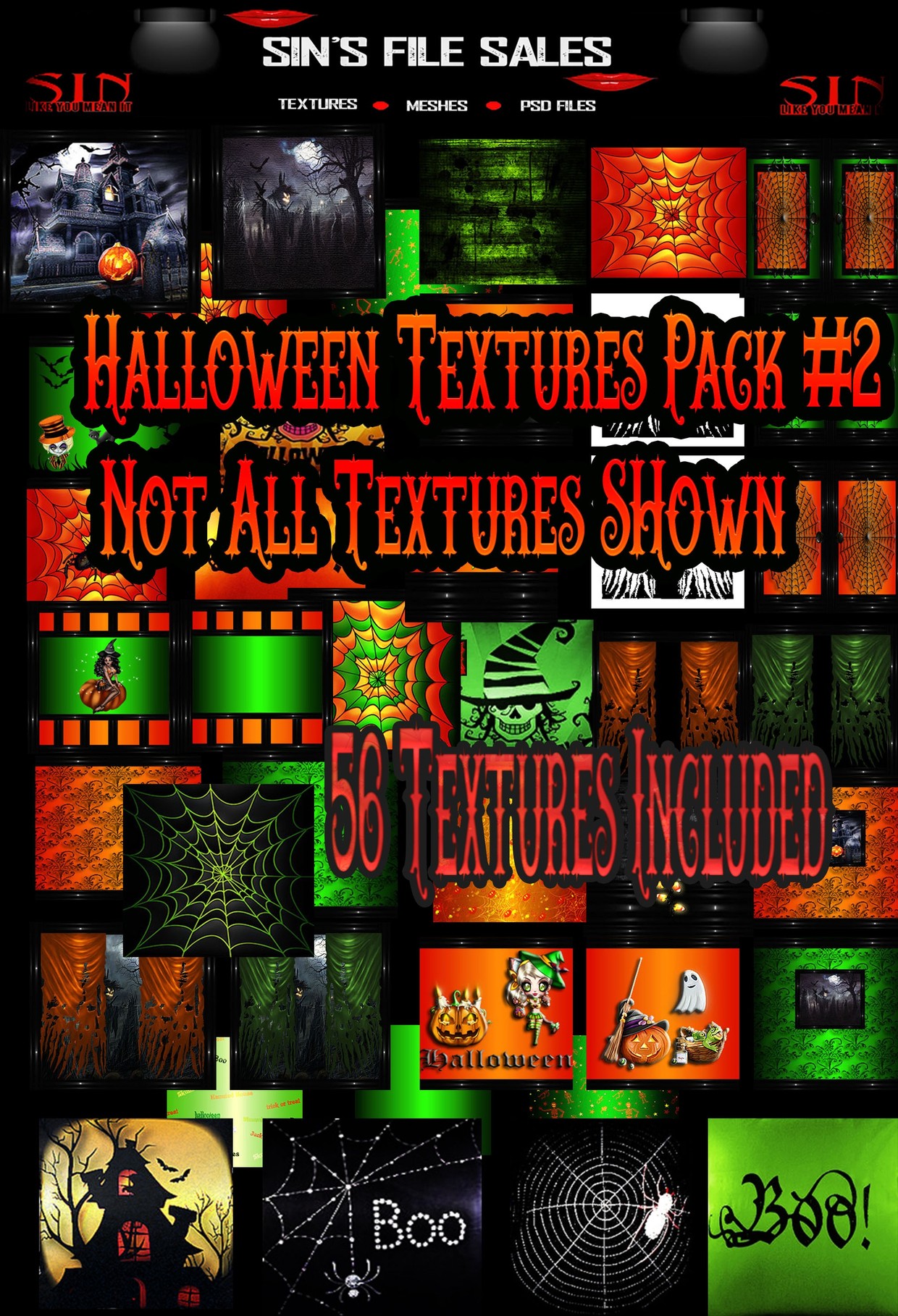 Mega Halloween Texture Pack