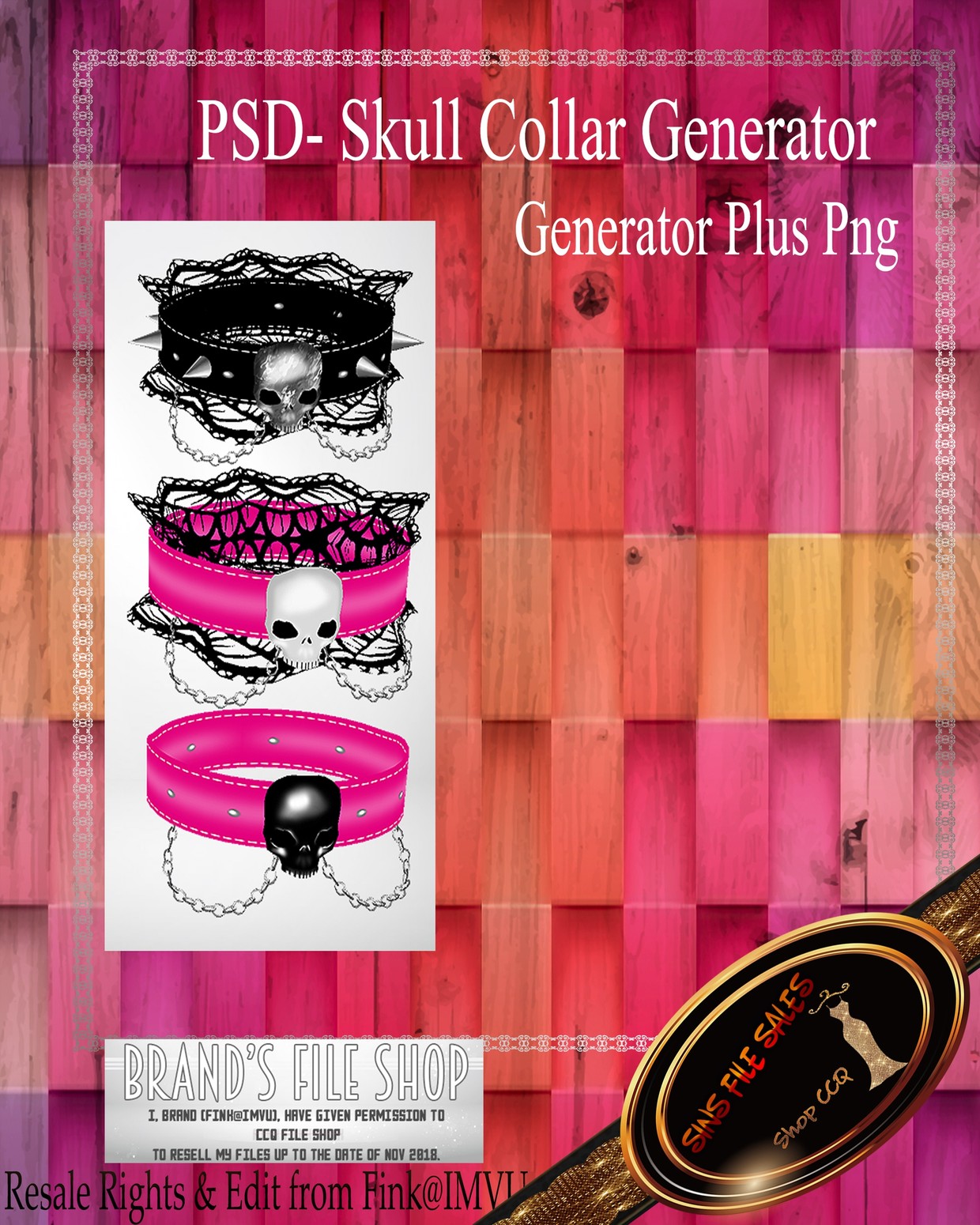 Skull Collar Generator