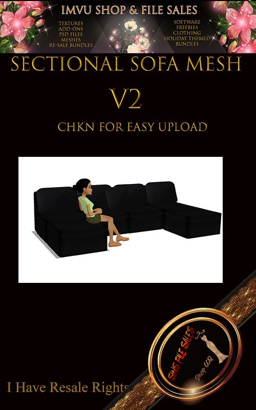 Sectional Couch Mesh V2