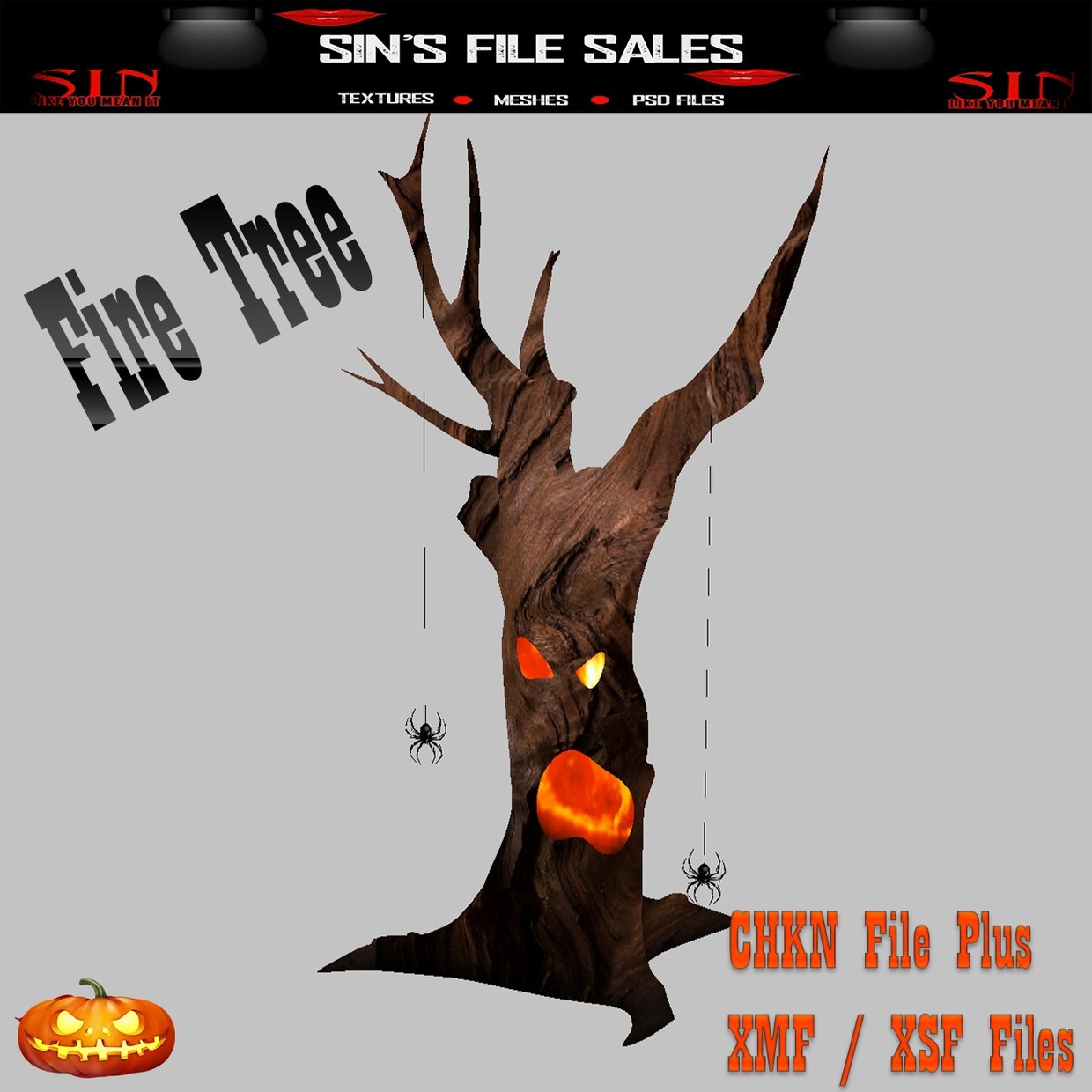 Fire Tree * Mesh