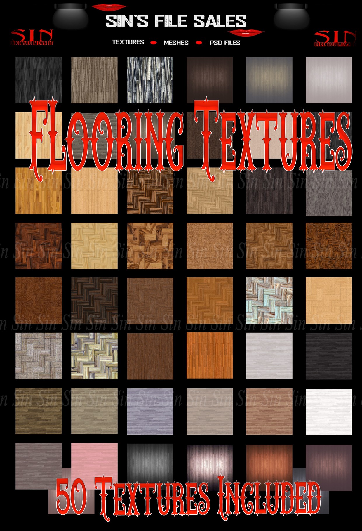Flooring Textures * 50 Files
