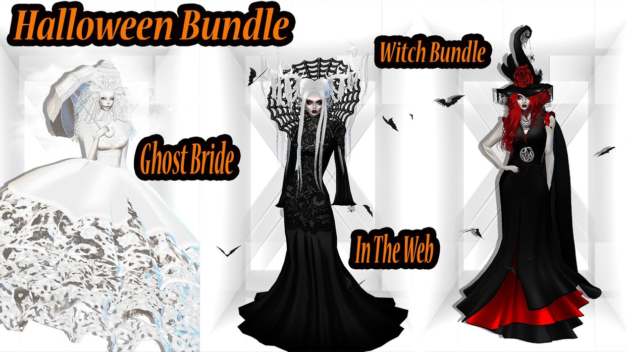 🎃 Bundle & Save 🎃 22 Items Included ( The Witch, Mrs Ghost & InTheWeb)