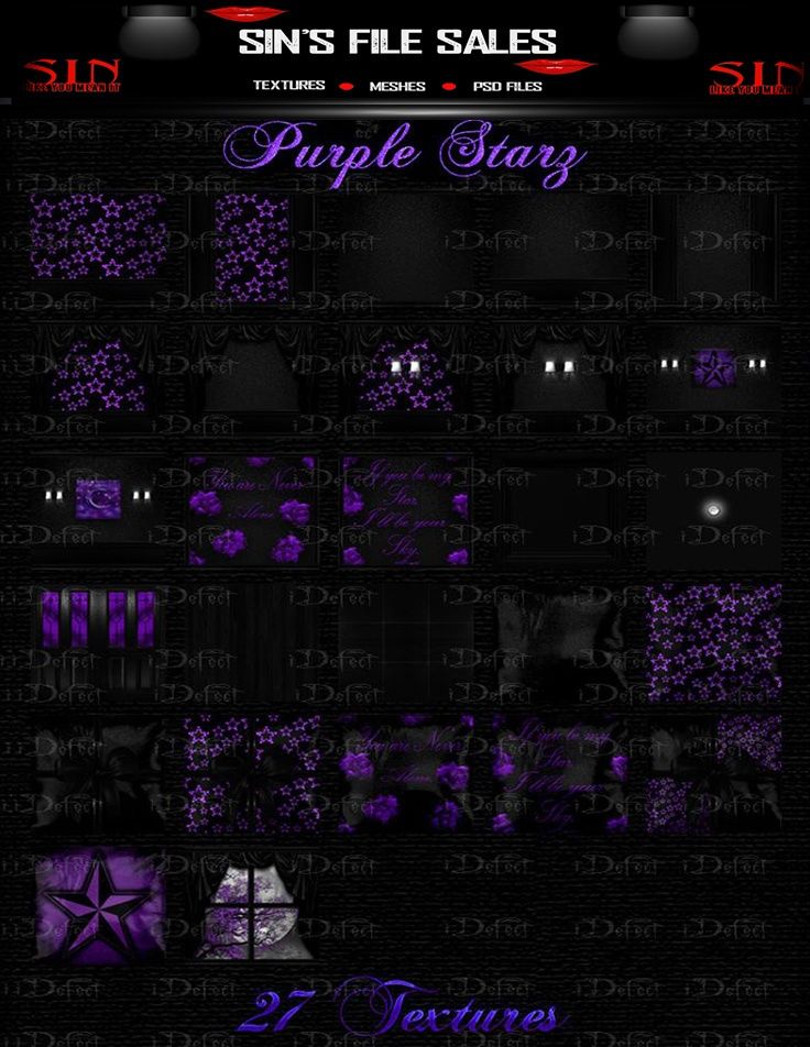 Purple Starz Texture Pack