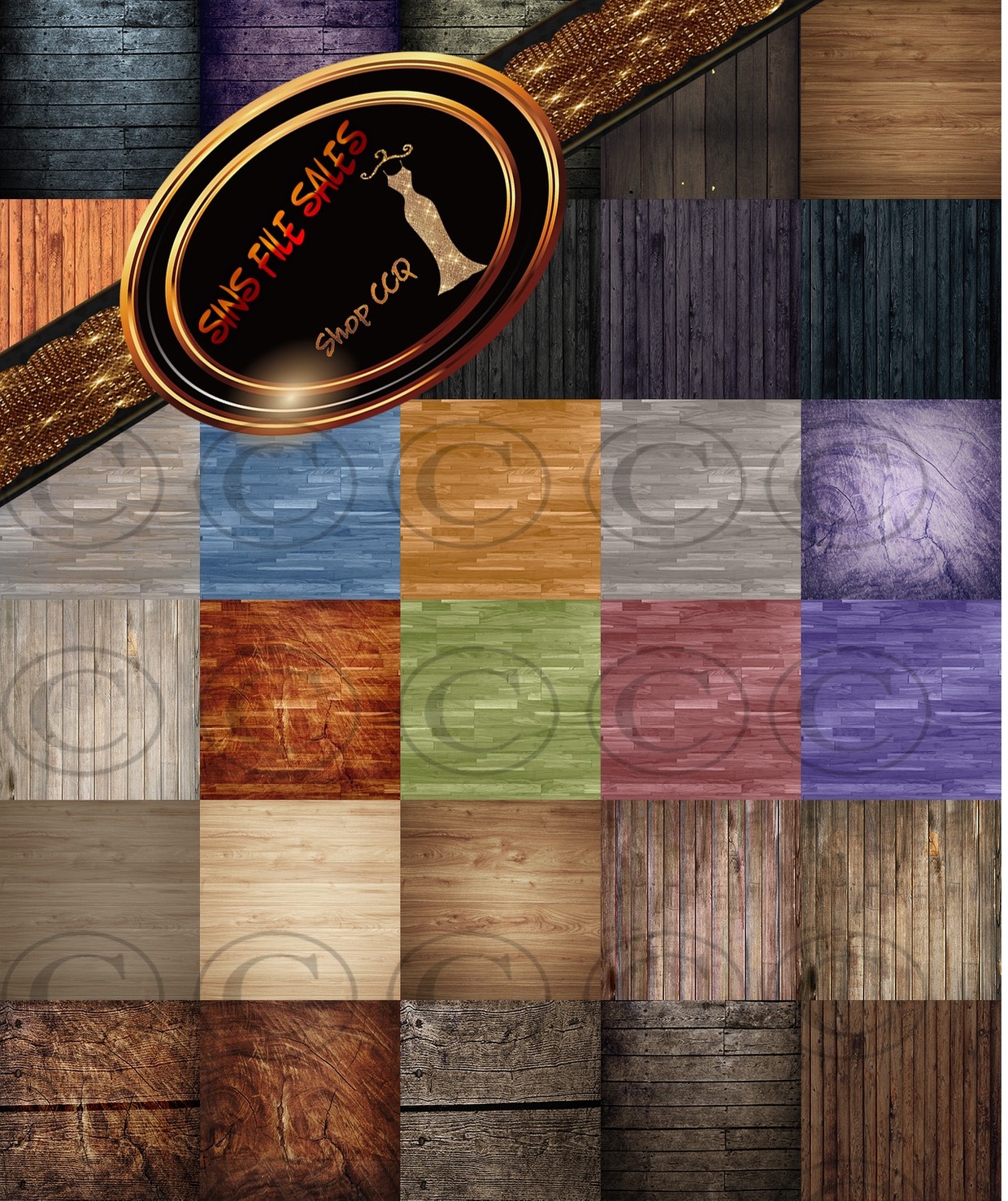 •Wood Texture Set-2018•30 Files