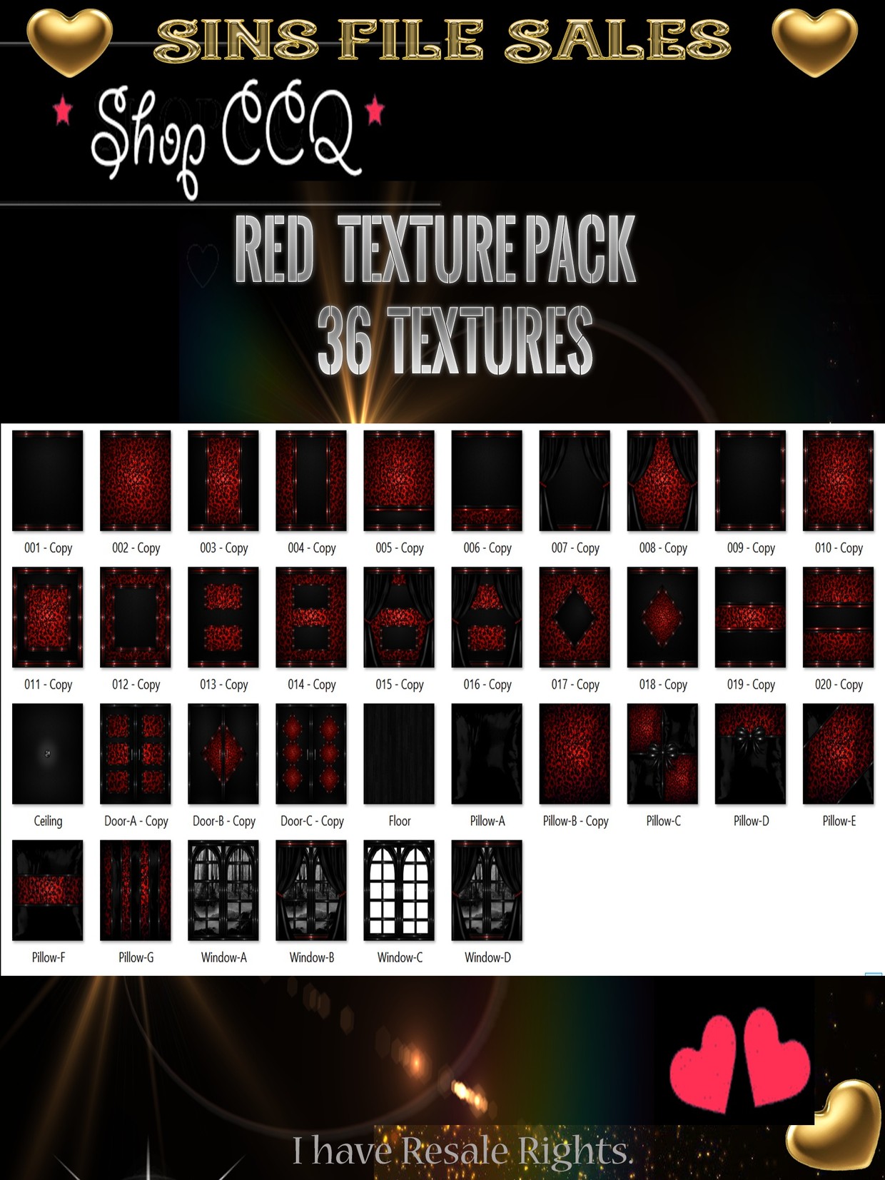 Red Texture Pack