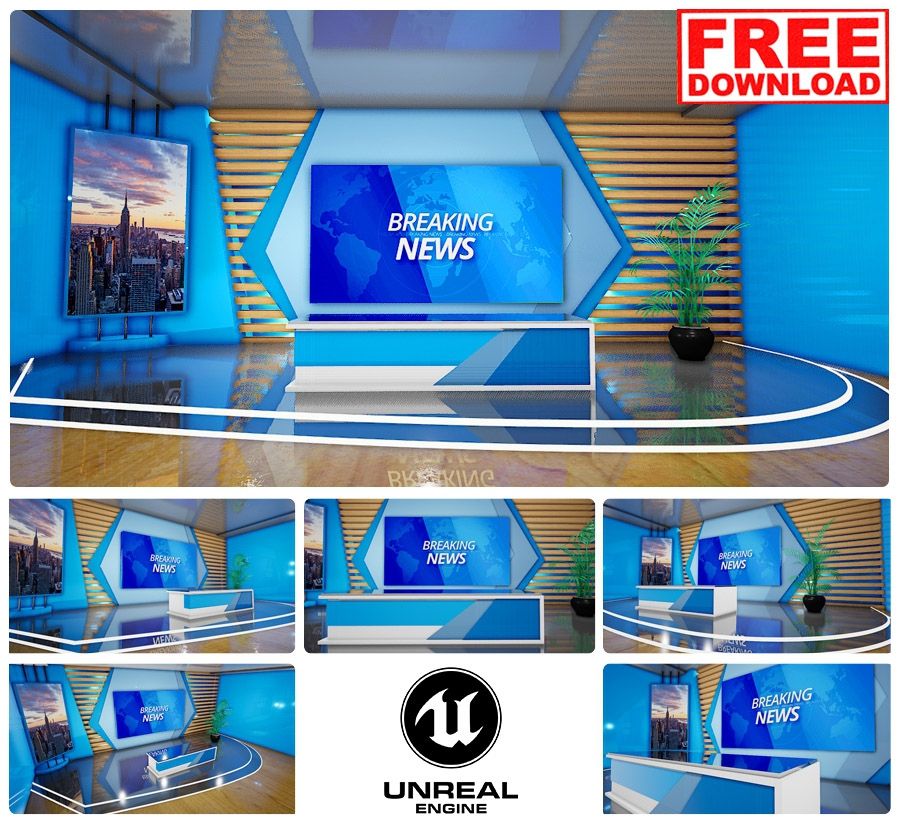 3d Virtual Studio Best Marketplace For Virtual Production Sets