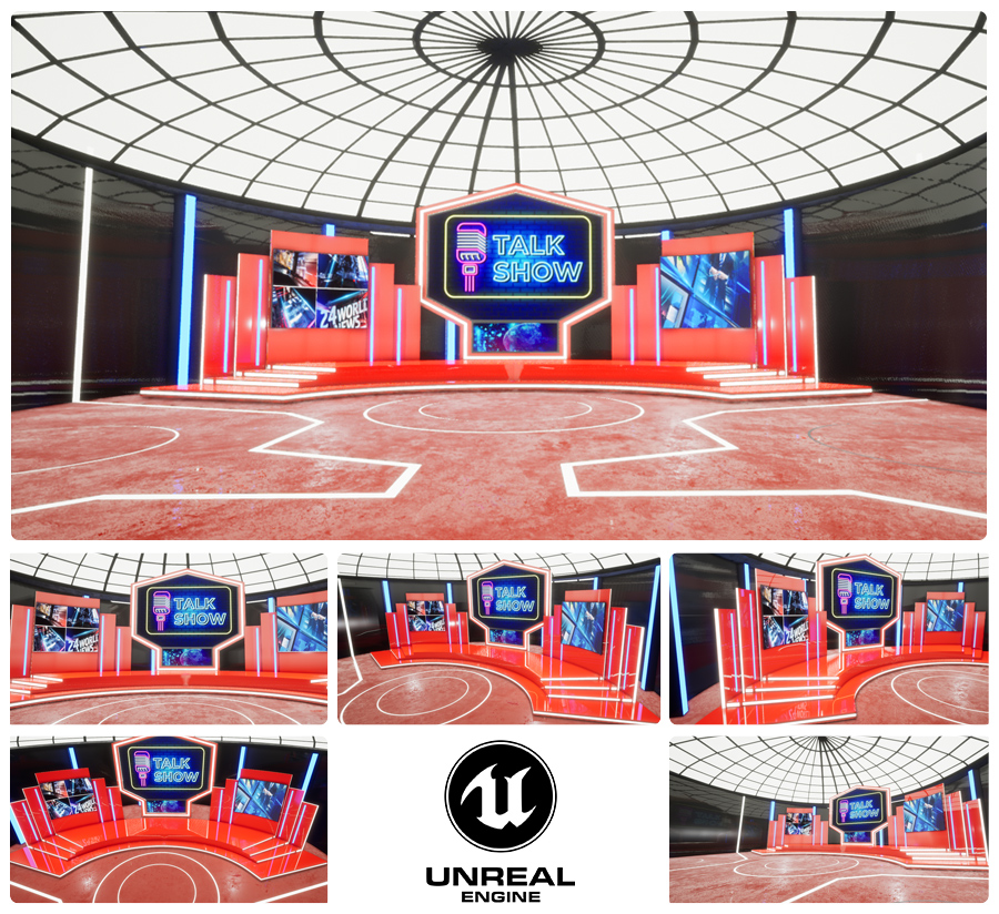 STAGE 100 | UNREAL ENGINE VIRTUAL SET