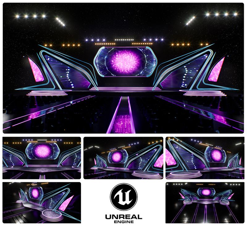 STAGE 105 | UNREAL ENGINE VIRTUAL SET