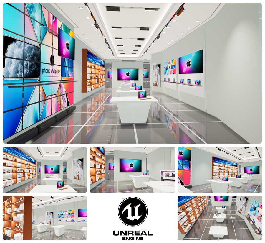 STORE 01 | UNREAL ENGINE VIRTUAL SET