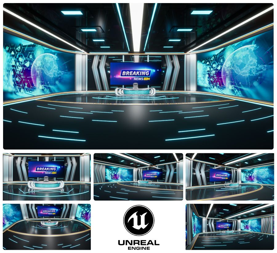 STAGE 125 | UNREAL ENGINE VIRTUAL SET