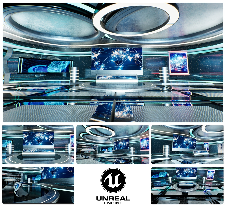 STAGE 100 | UNREAL ENGINE VIRTUAL SET