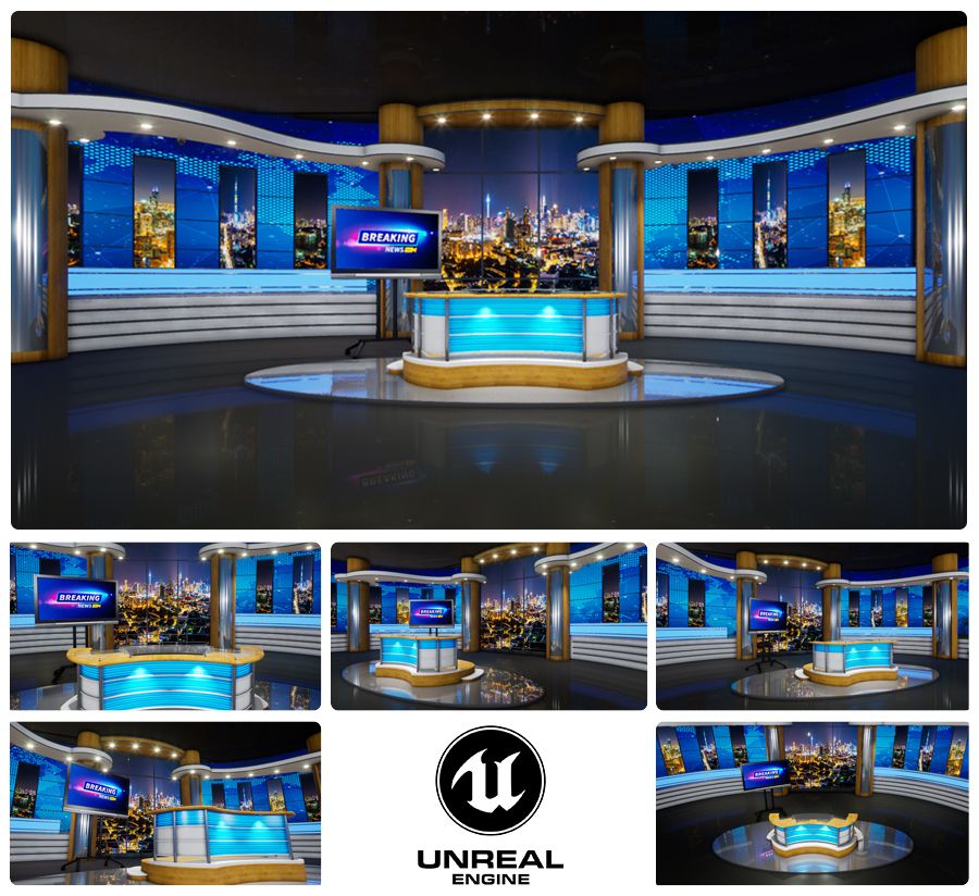 NEWS 98 | UNREAL ENGINE VIRTUAL SET