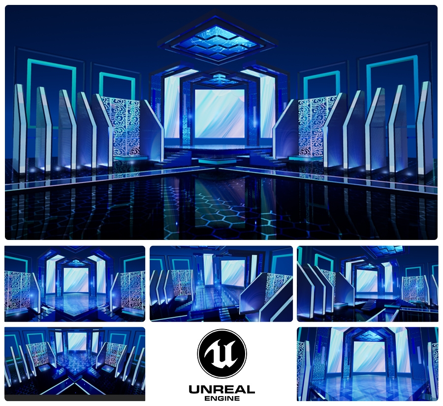 STAGE 105 | UNREAL ENGINE VIRTUAL SET