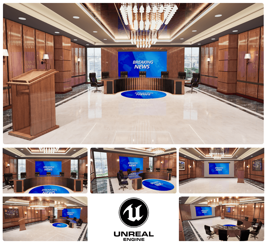 STAGE 100 | UNREAL ENGINE VIRTUAL SET