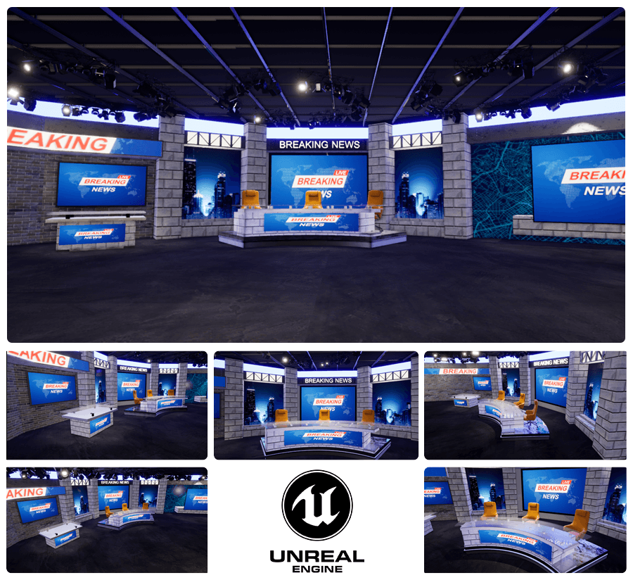 STAGE 100 | UNREAL ENGINE VIRTUAL SET