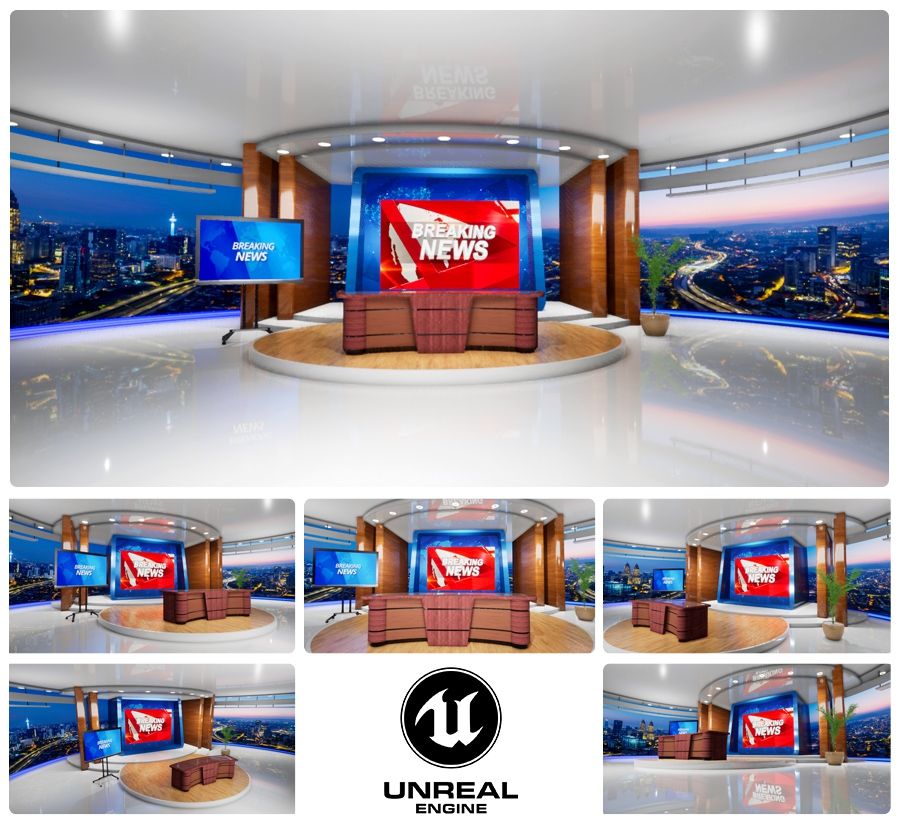 STAGE 100 | UNREAL ENGINE VIRTUAL SET