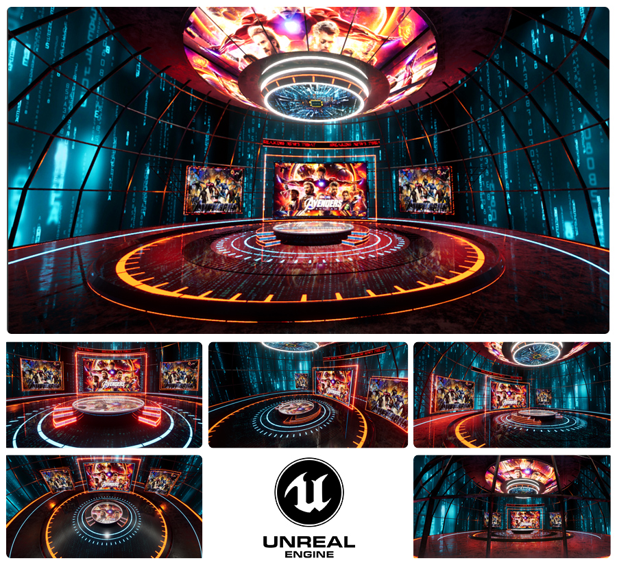 STAGE 127 | UNREAL ENGINE VIRTUAL SET