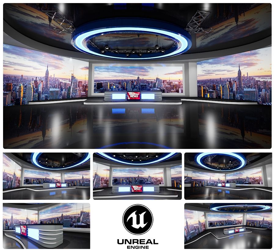 STAGE 105 | UNREAL ENGINE VIRTUAL SET