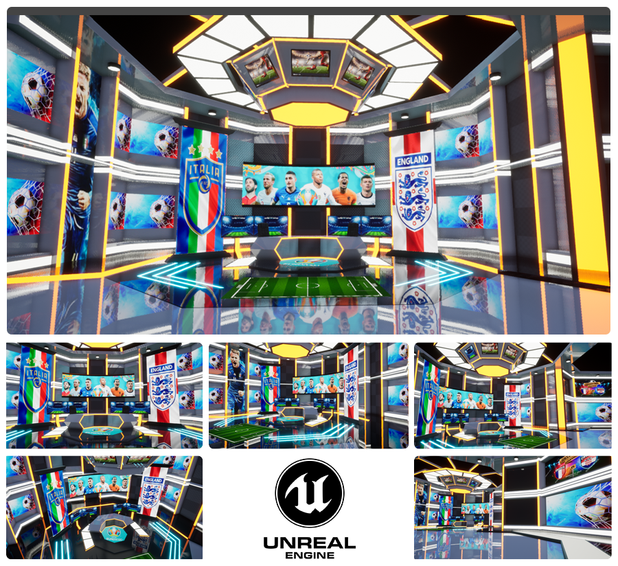 MUSIC DJ 01 | UNREAL ENGINE VIRTUAL SET
