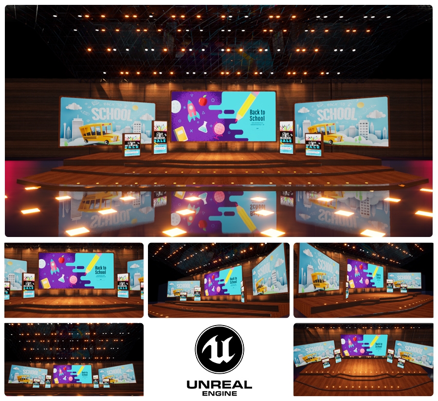 STAGE 100 | UNREAL ENGINE VIRTUAL SET