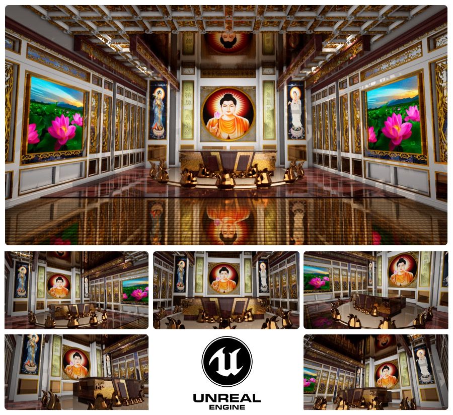 BUDDHA 01 | UNREAL ENGINE VIRTUAL SET