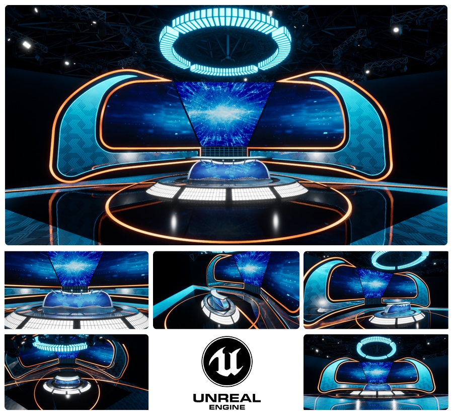 STAGE 105 | UNREAL ENGINE VIRTUAL SET