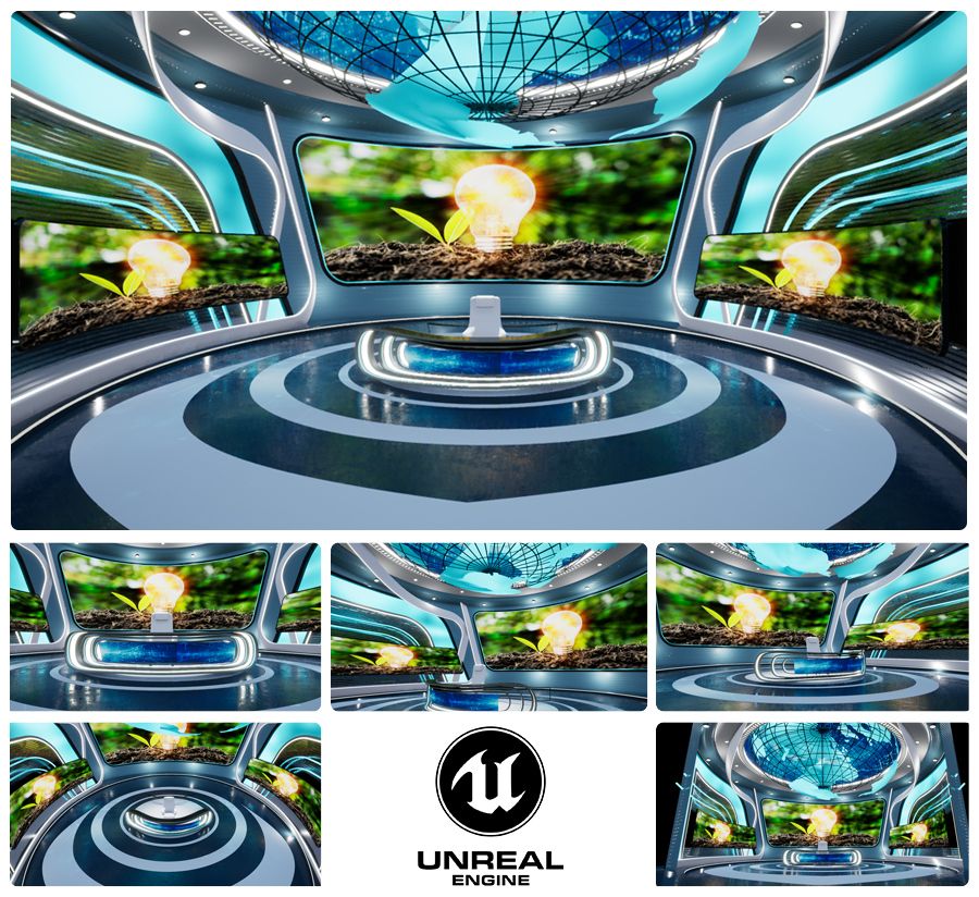 STAGE 105 | UNREAL ENGINE VIRTUAL SET