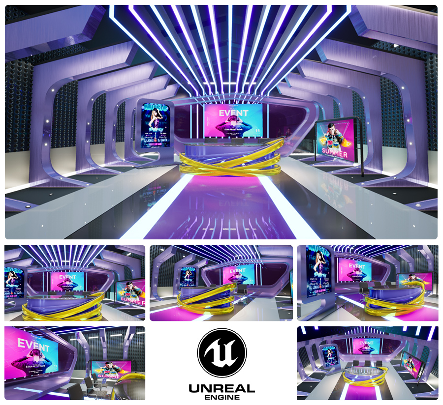 STAGE 110 | UNREAL ENGINE VIRTUAL SET