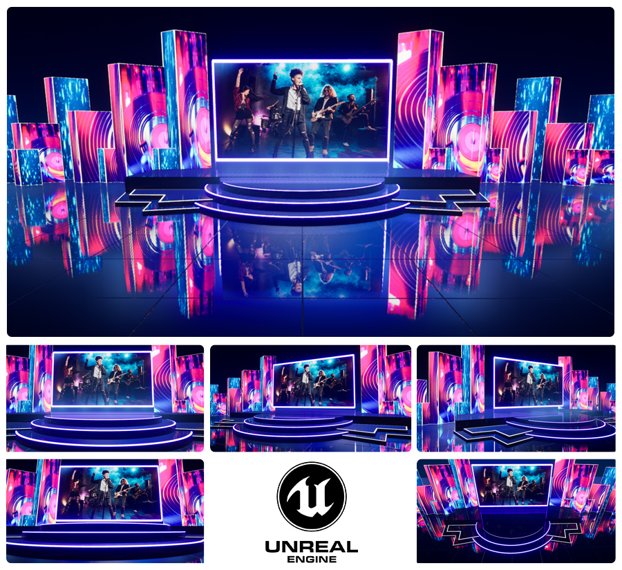 STAGE 125 | UNREAL ENGINE VIRTUAL SET