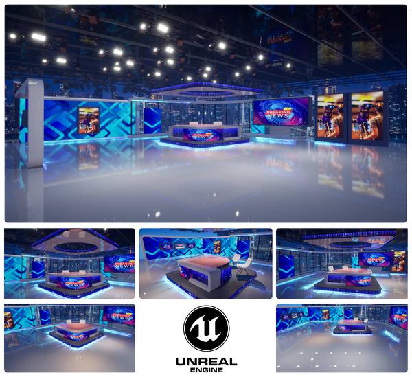 NEWS 74 | UNREAL ENGINE VIRTUAL SET