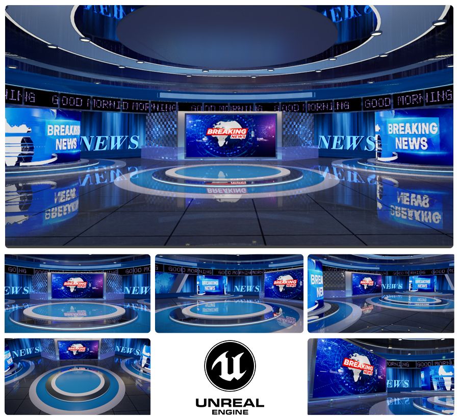 News 151 Unreal Engine Virtual Set 0361