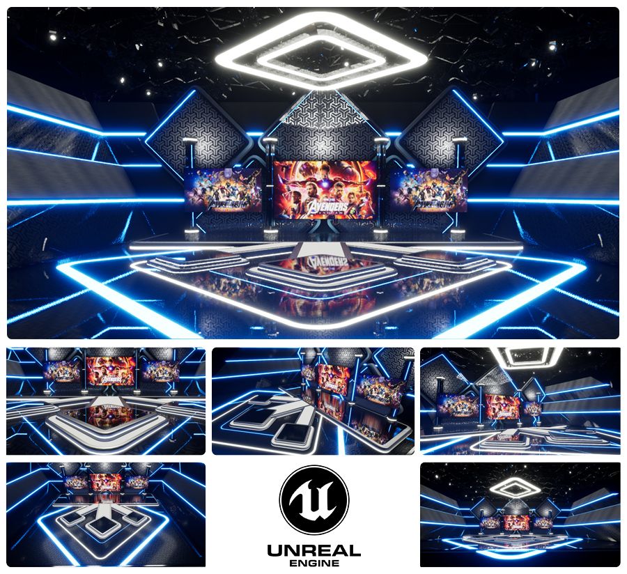 STAGE 115 | UNREAL ENGINE VIRTUAL SET