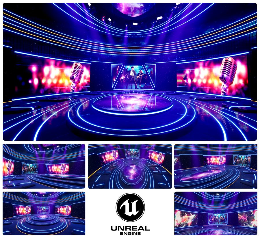 STAGE 124 | UNREAL ENGINE VIRTUAL SET