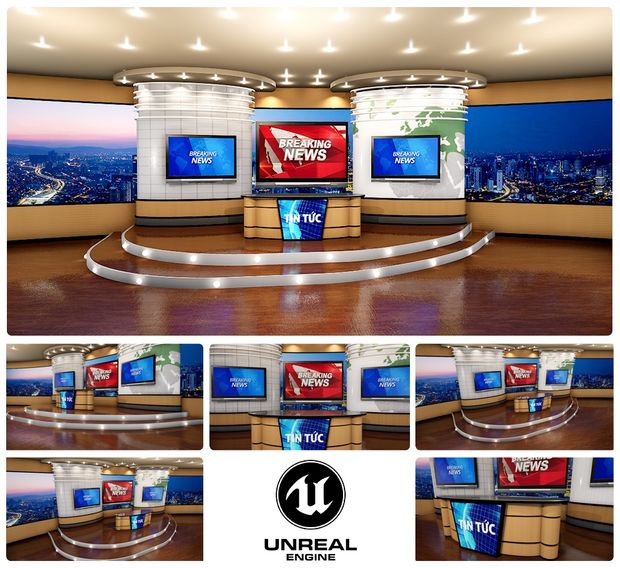 STAGE 100 | UNREAL ENGINE VIRTUAL SET