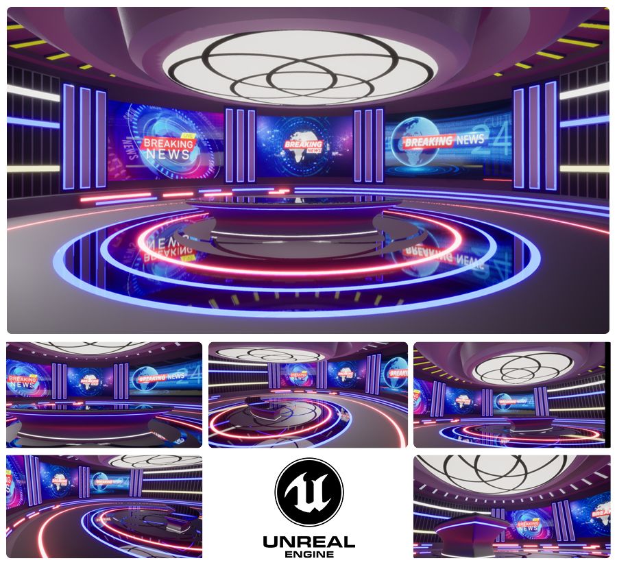 STAGE 100 | UNREAL ENGINE VIRTUAL SET