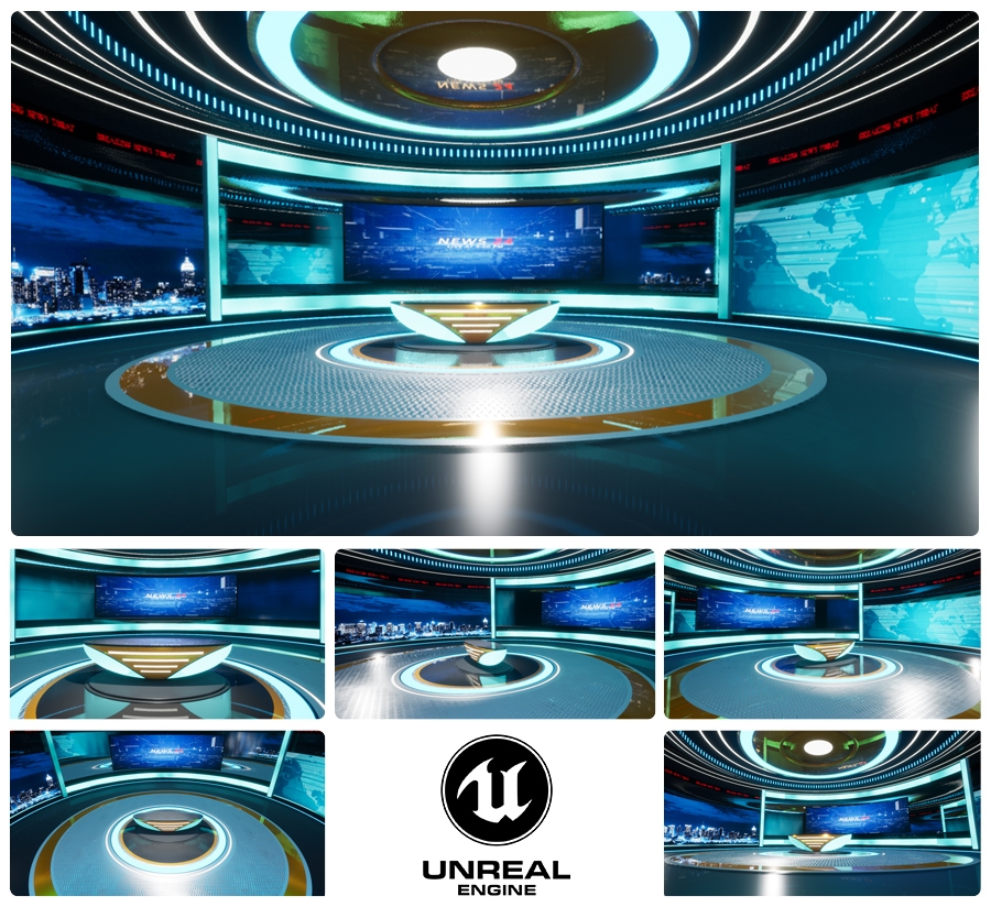 STAGE 127 | UNREAL ENGINE VIRTUAL SET