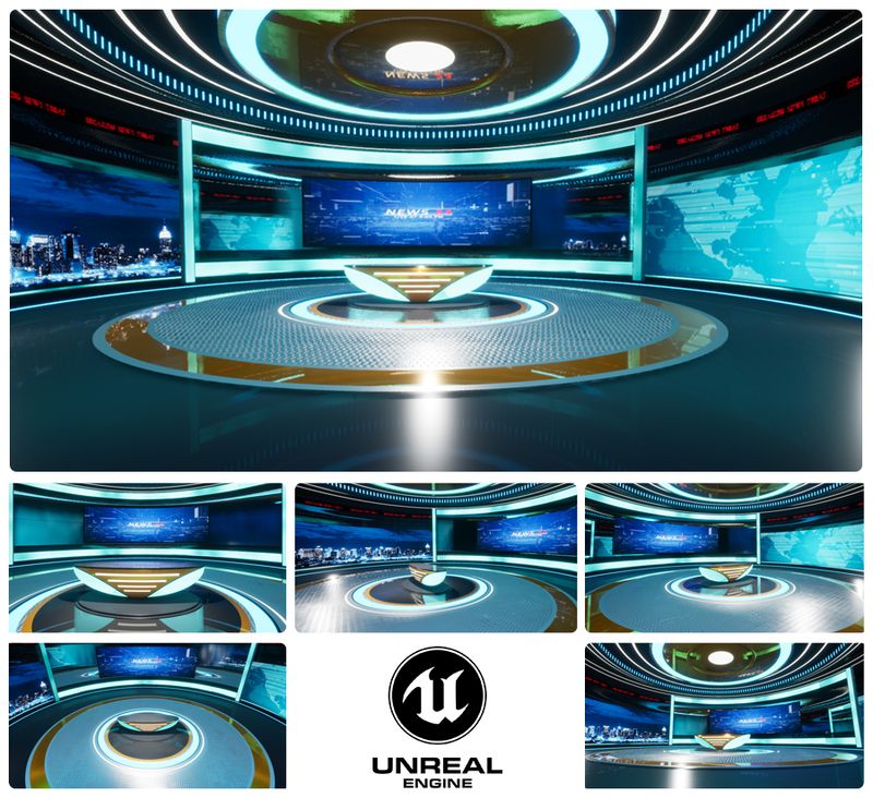 STAGE 127 | UNREAL ENGINE VIRTUAL SET