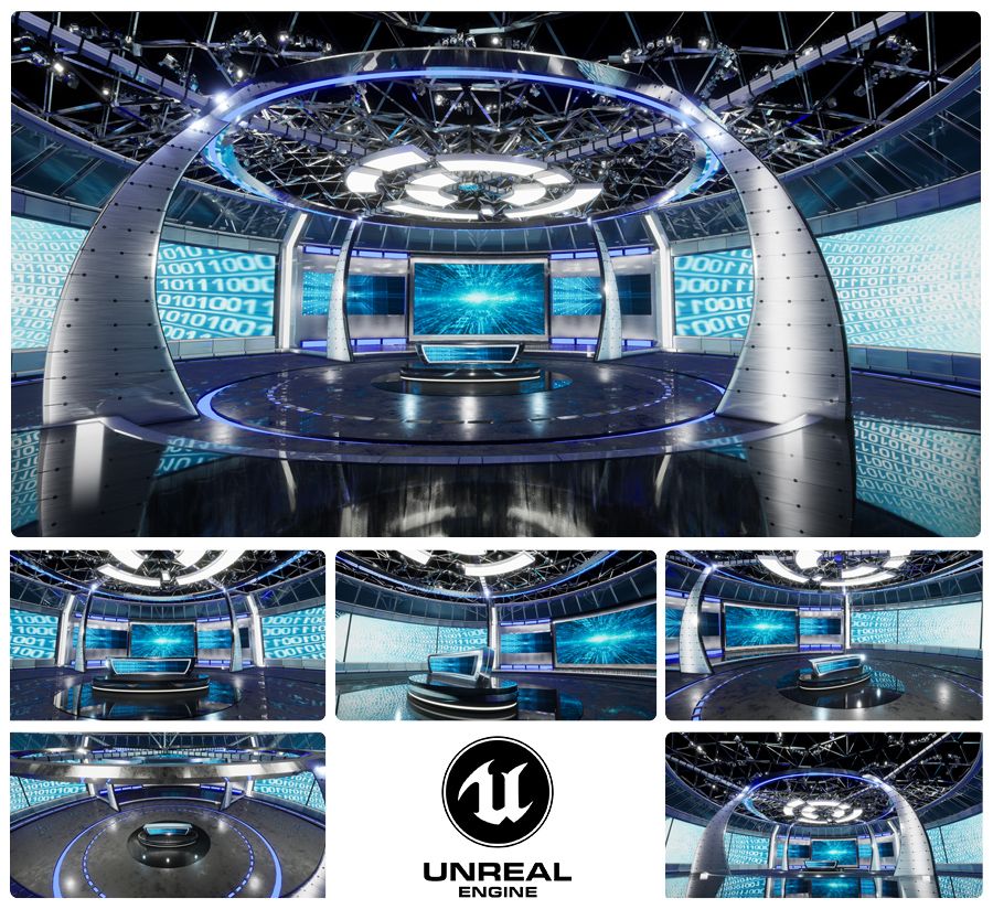 STAGE 105 | UNREAL ENGINE VIRTUAL SET