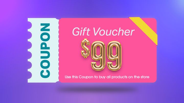 COUPON03 - Promo code $99 to buy all products