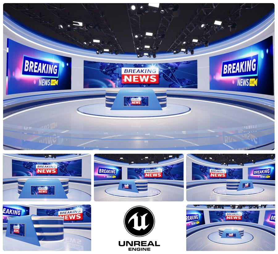 NEWS 99 | UNREAL ENGINE VIRTUAL SET