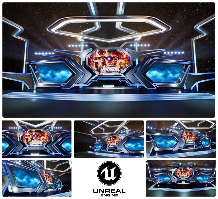 STAGE 92 | UNREAL ENGINE VIRTUAL SET