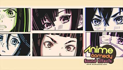 Anime Comedy Sound Effects Pack — 228 Cute & Funny Anime SFX | WOW Sound