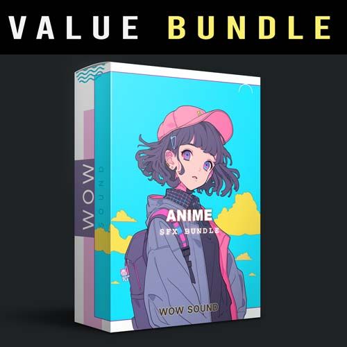Anime Comedy Sound Effects Pack 2 — 314 Funny Anime SFX | WOW Sound