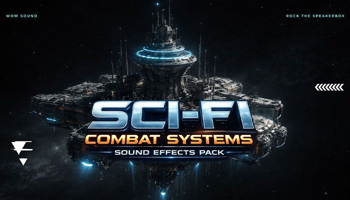 Sci-Fi Combat Systems SFX Pack – 1352 Futuristic Game Sound Effects