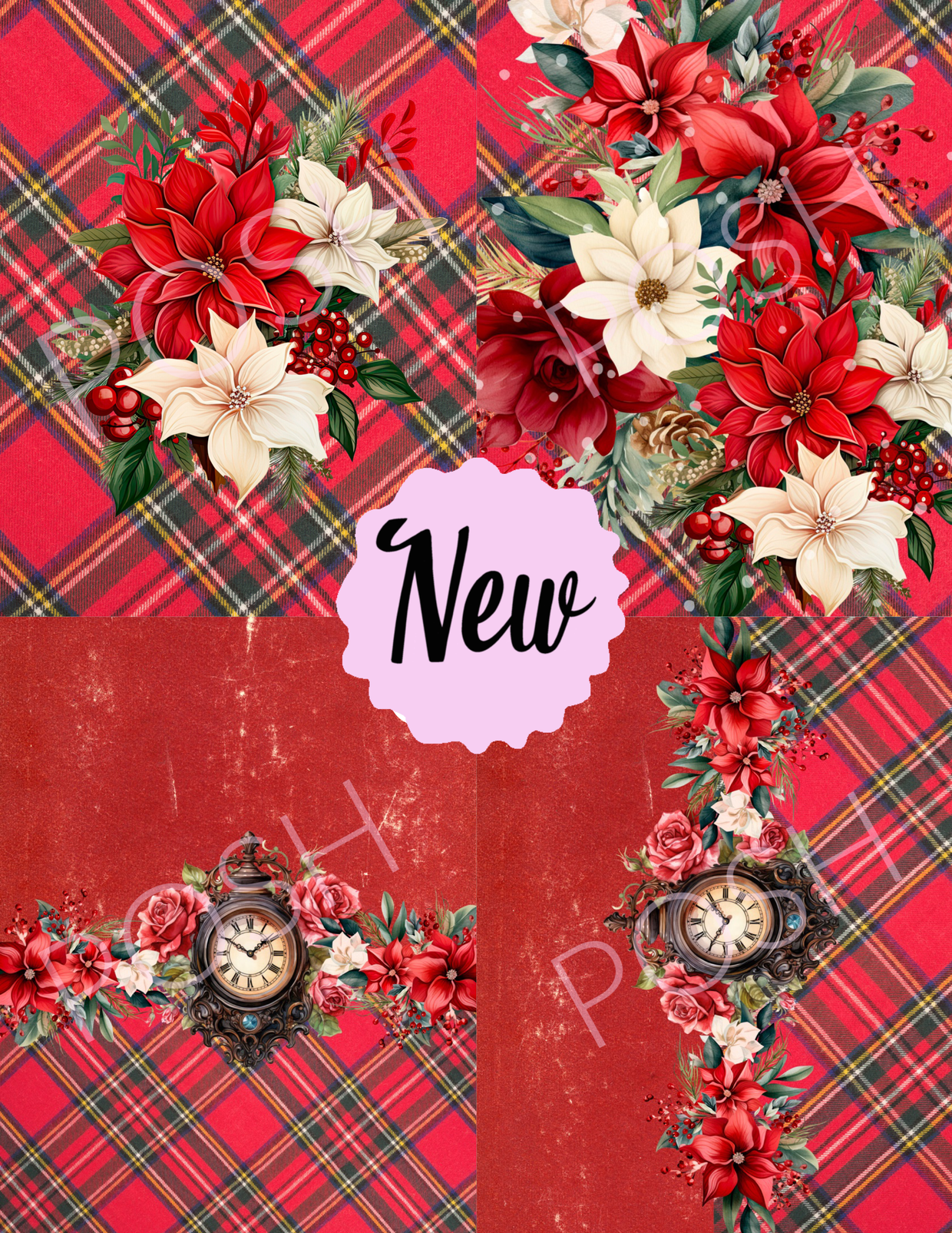 CHRISTMAS MAGIC DIGITAL PAPER PACK