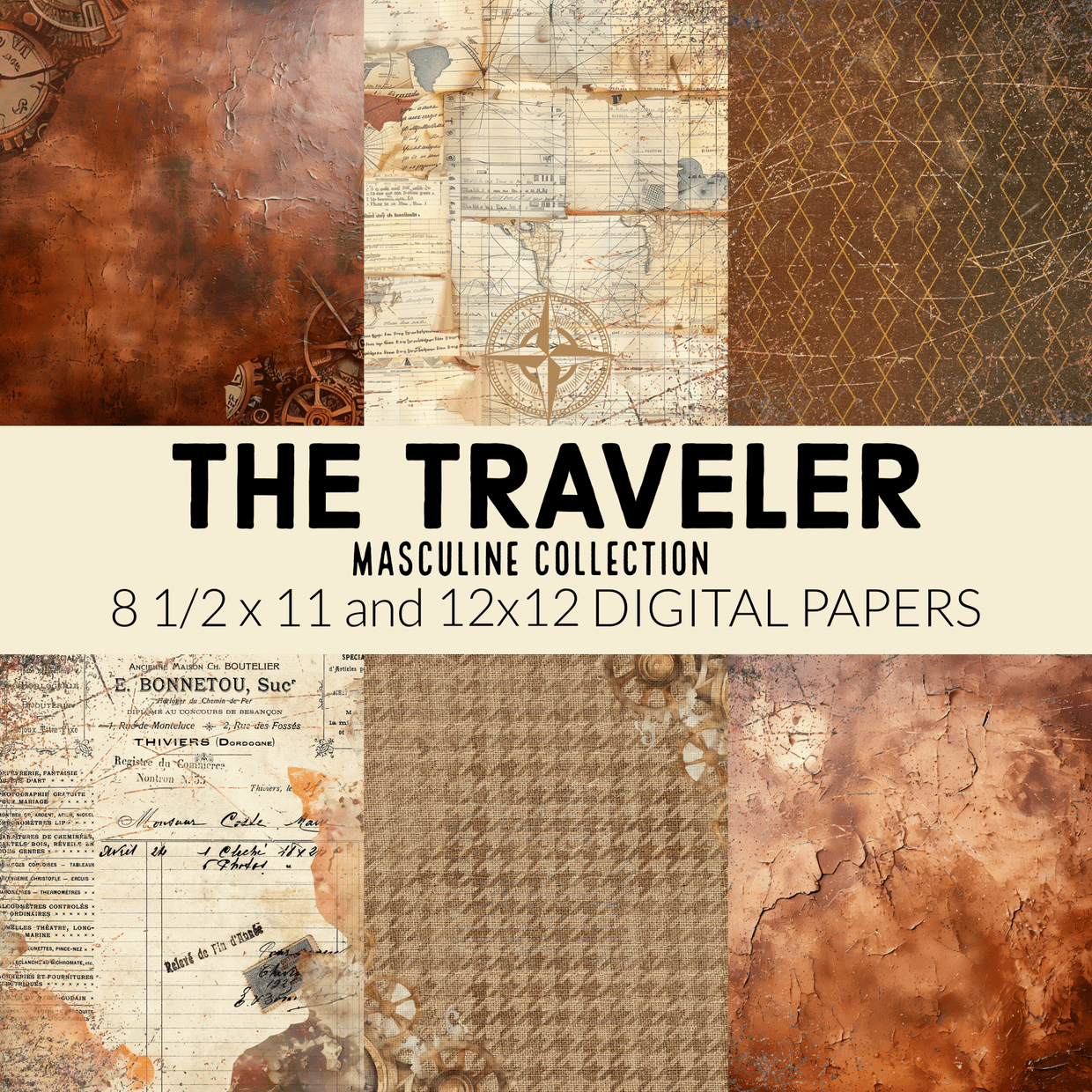THE TRAVELER DIGITAL PAPER PACK