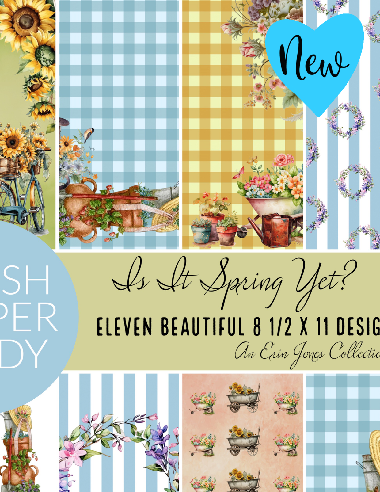 IS IT SPRING YET? DIGITAL PAPER PACK