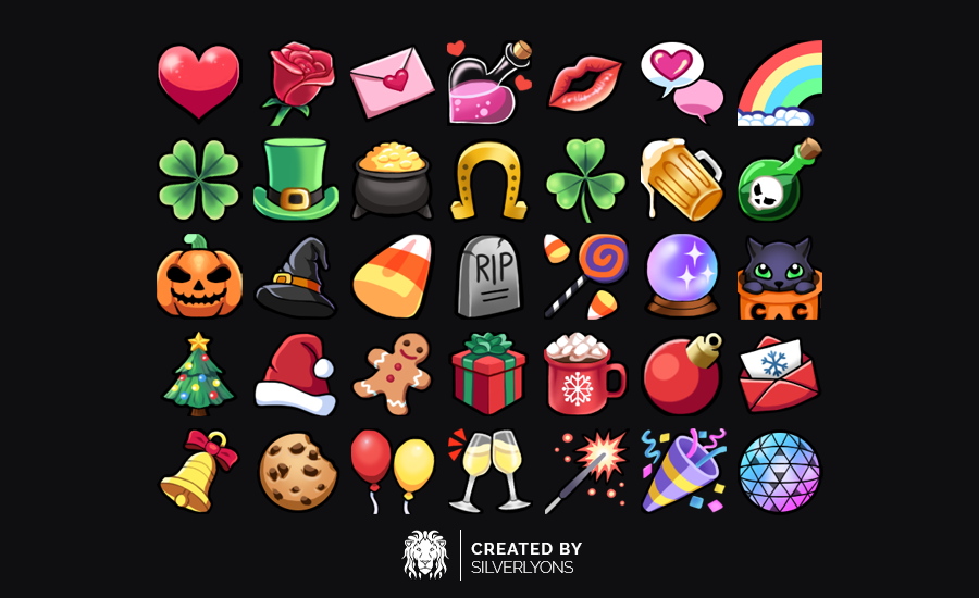 Twitch Reward Icons Pack 2.0