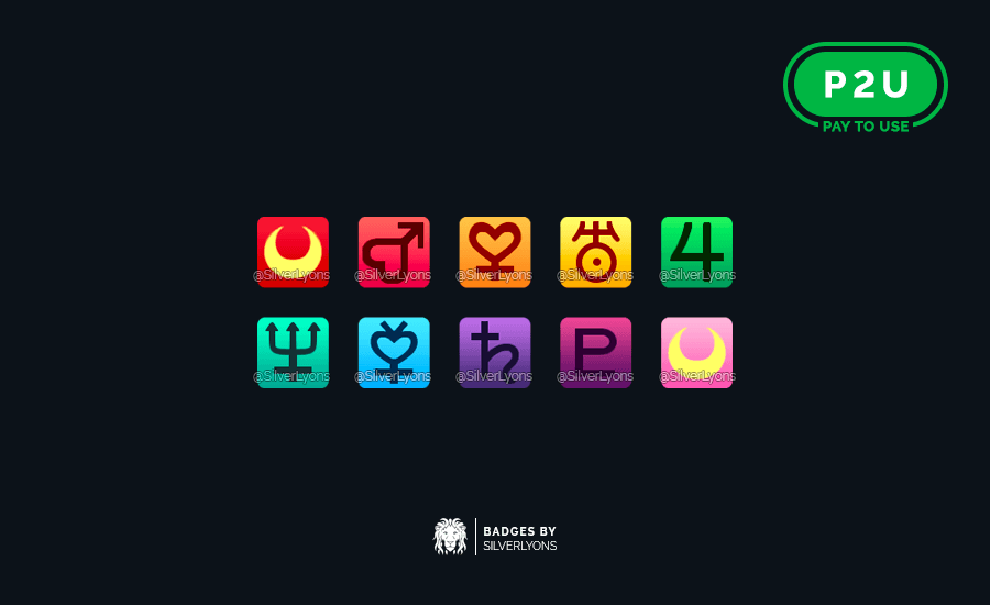 Twitch Reward Icons Pack 2.0